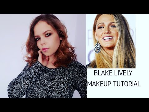 Blake Lively Inspired Makeup Tutorial Youtube