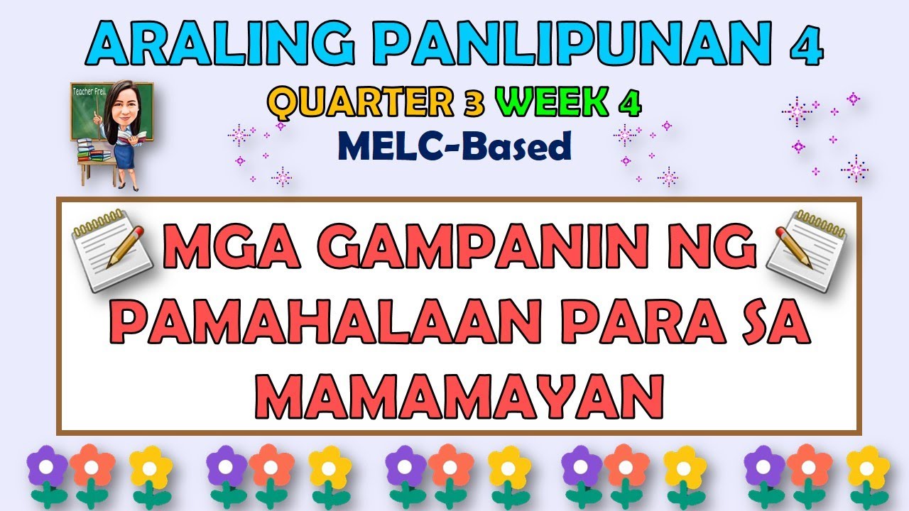 Grade 5 Matatag Curriculum Araling Panlipunan 5 Melcs Science