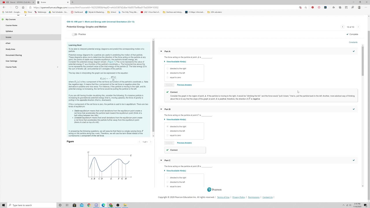 Mastering Physics Answers Chapter 13 Homework Youtube