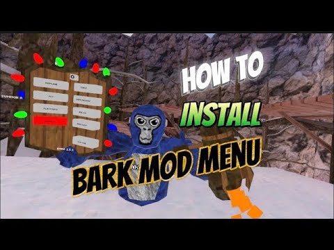 How To Get Mods In Gorilla Tag Bark Mod Menu Youtube