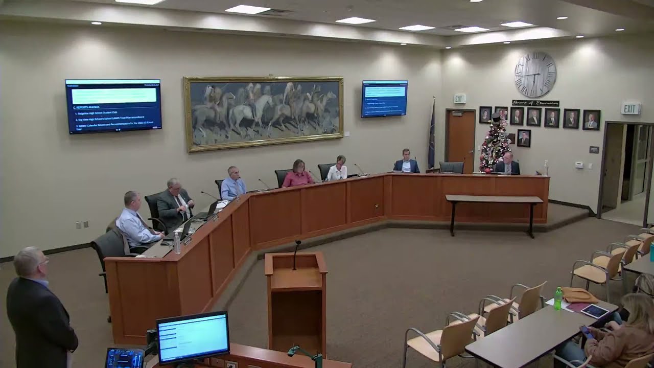 School Board Meeting December 2 2021 Youtube