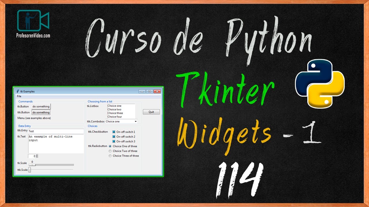 Introducción A Widgets En Tkinter Botones Frames Y Labelframes