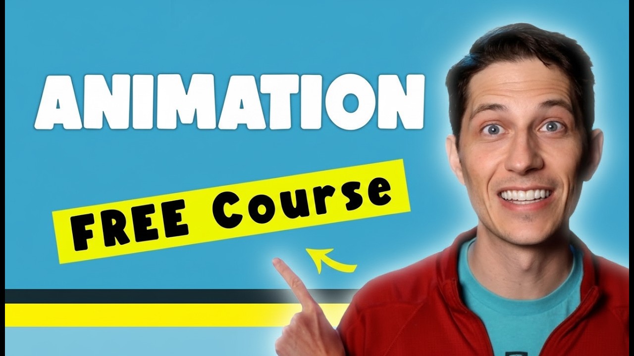 Free Animation Course Tutorial For Beginners Youtube