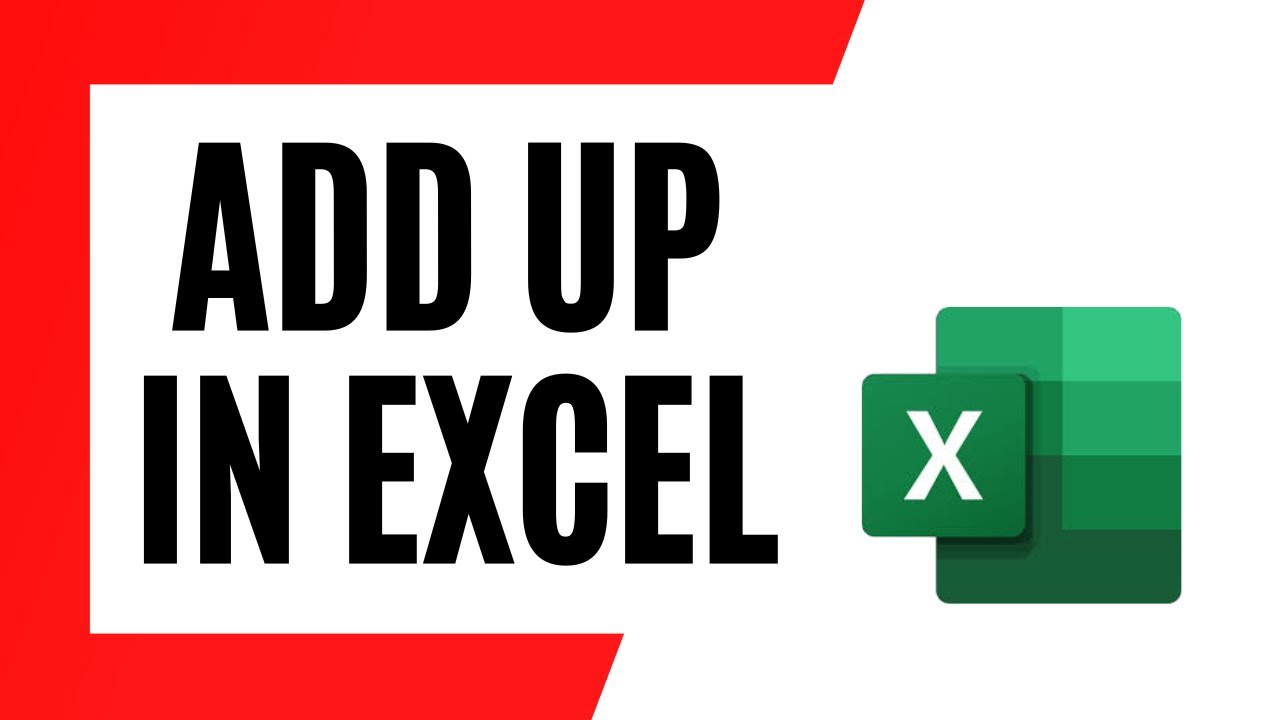 How To Do Addition In Excel Youtube