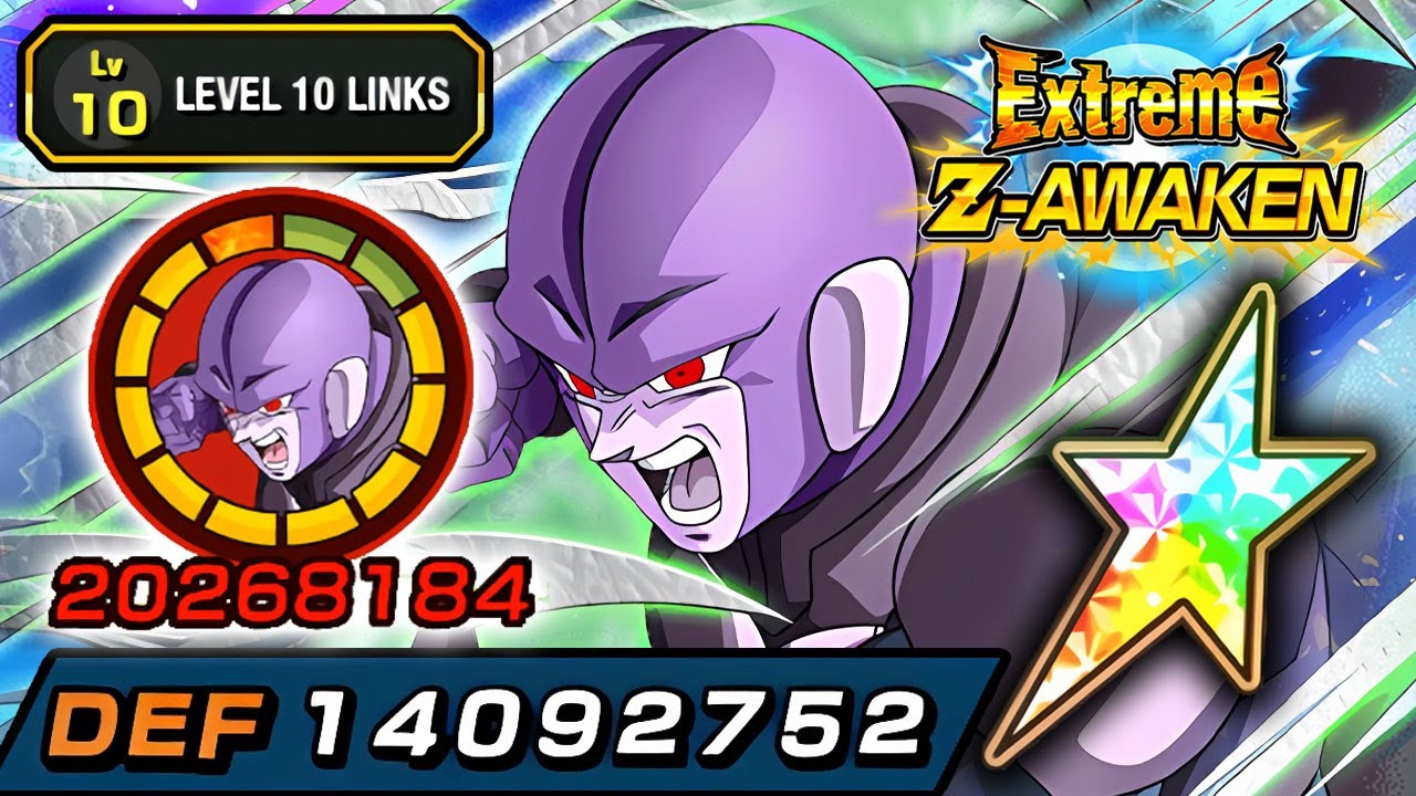 100 Eza Str Hit Level 10 Links Showcase Sticker Effect Dragon Ball
