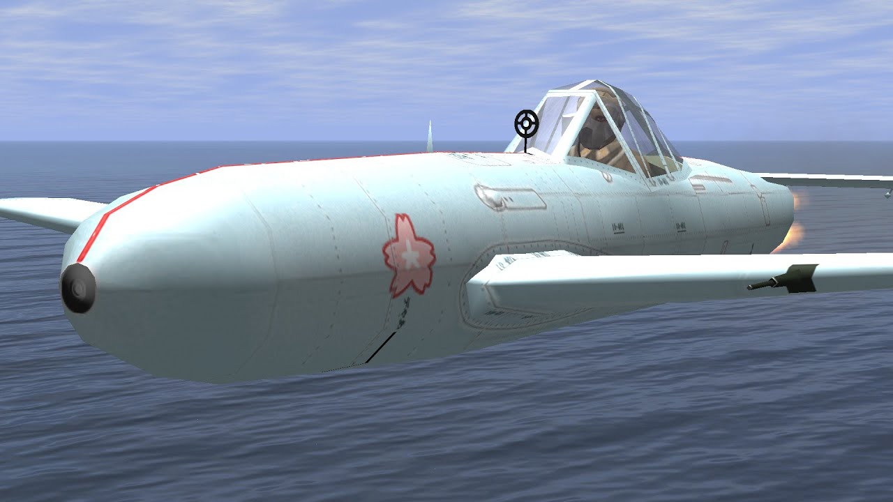 Mxy 7 Ohka Cherry Blossom Kamikaze Youtube