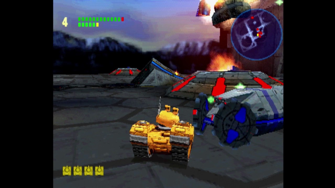 Tiny Tank Ps1 Gameplay Youtube