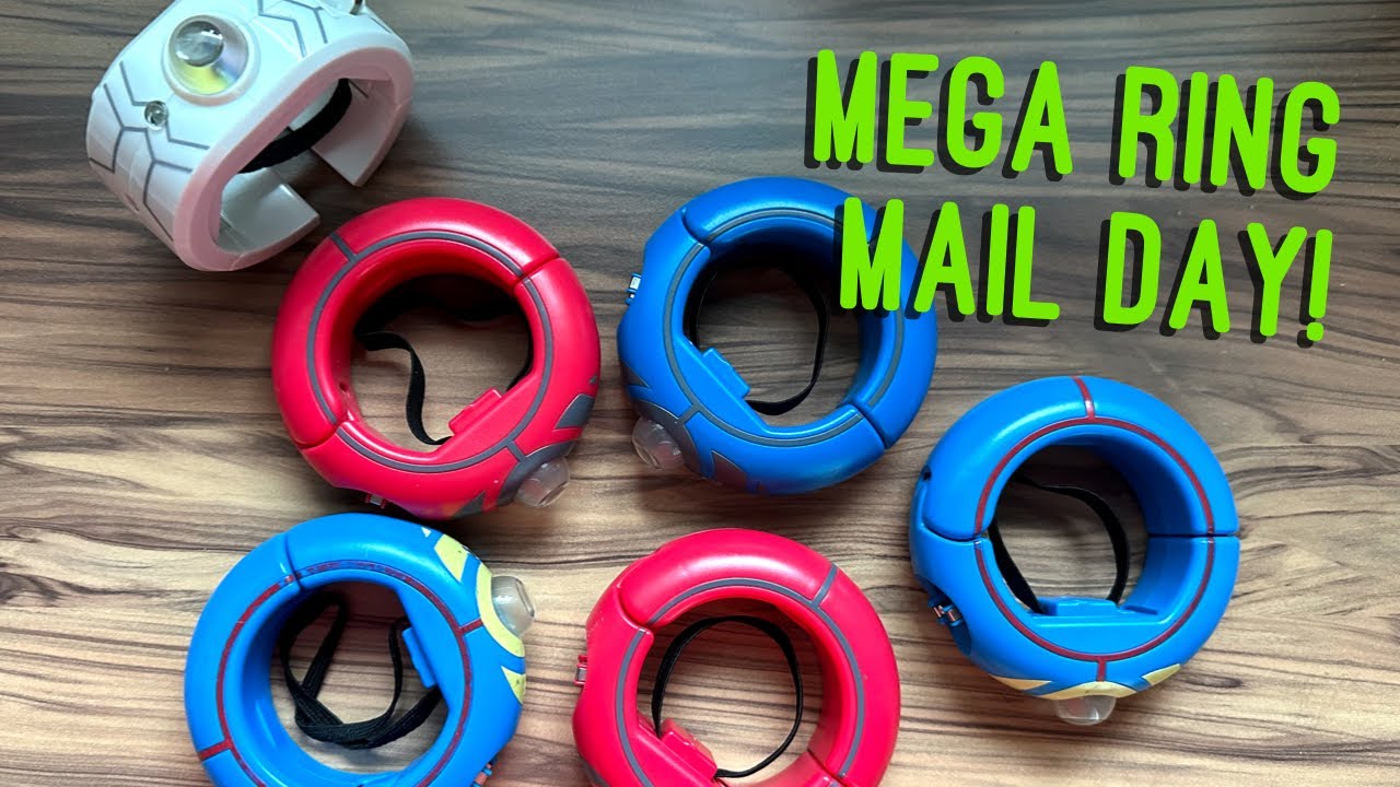 Pokemon Xy Mega Evolution Mega Rings Mail Day Review Takara Tomy