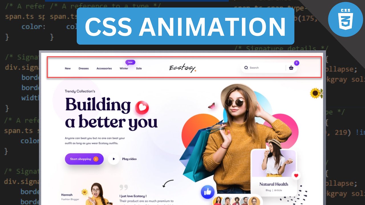 Css Animation Html Css Full Course Youtube