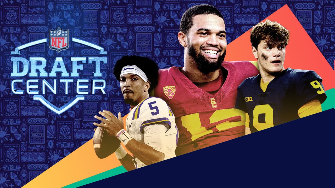 Nfl Draft Center Live Coverage Of Every Round 1 Pick Youtube