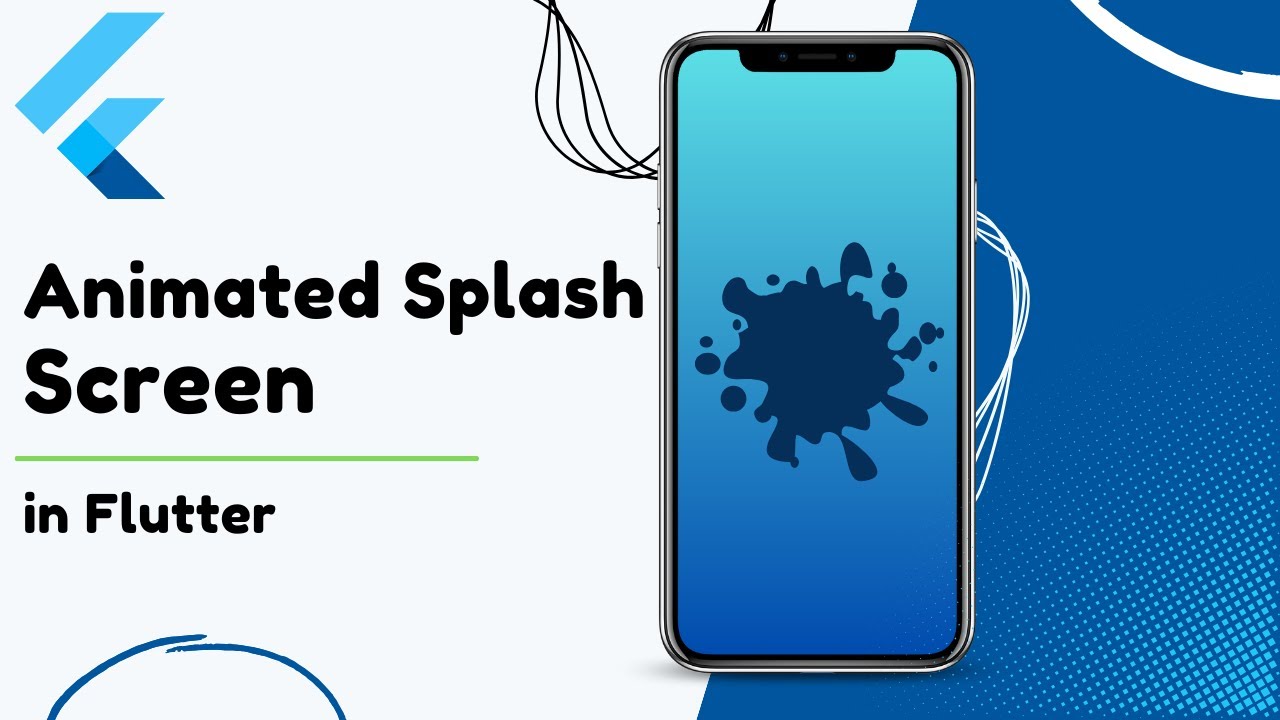 Animated Splash Screen In Flutter Youtube