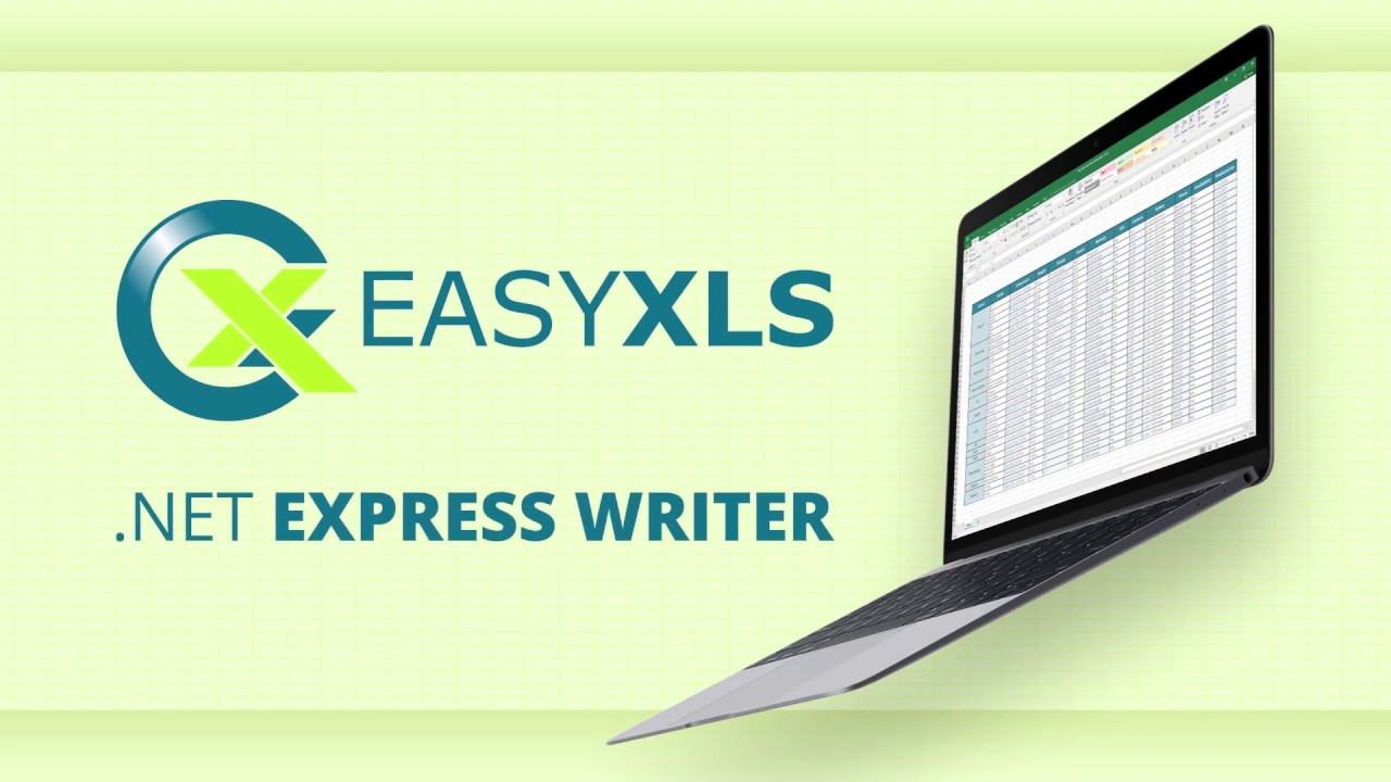 Easyxls邃 Express Excel Writer For C And Vb Net Youtube