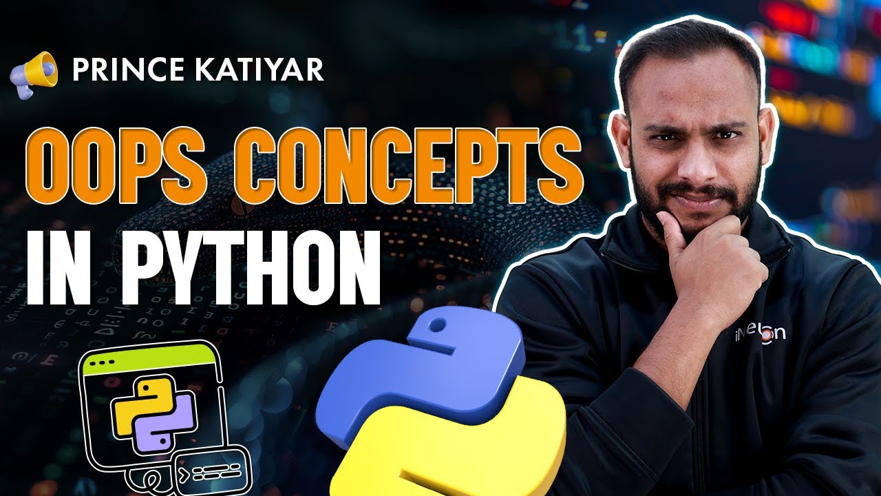 Oops Concepts In Python Ineuron Youtube