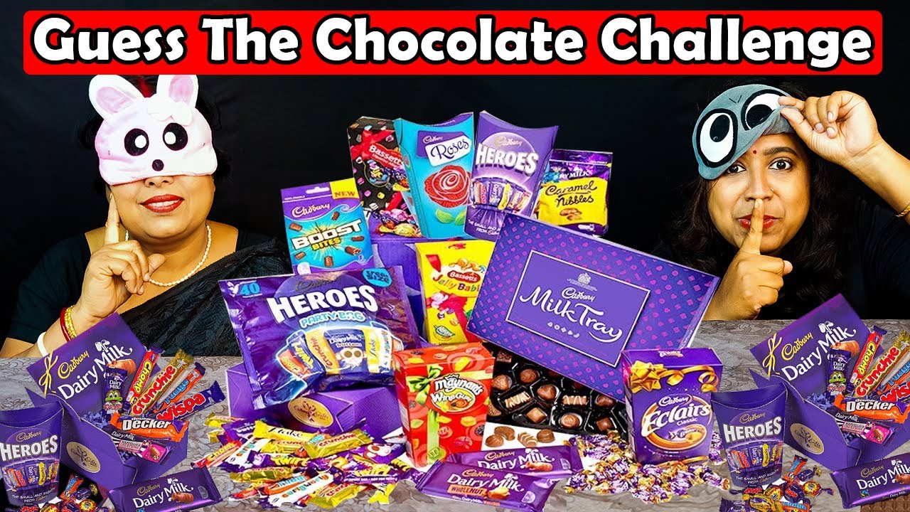 Guess The Chocolate Challenge Funny Challenge Indian Eating Show