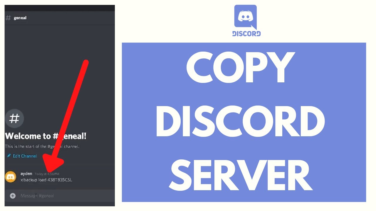 How To Copy A Discord Server Template Without Admin