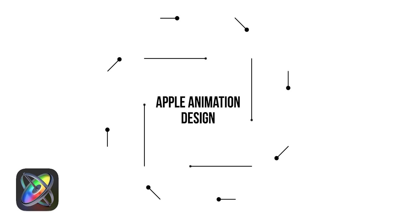 Apple Animation Effect Apple Motion The Final Ideas Youtube