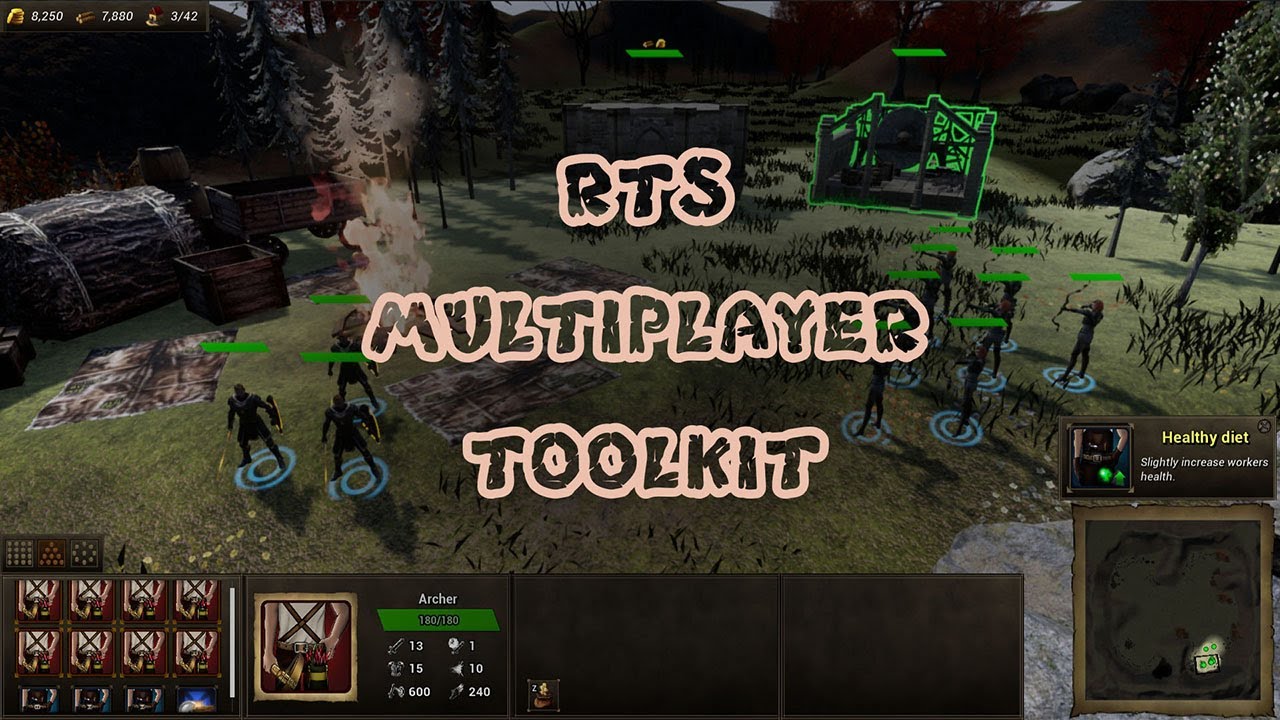 Rts Multiplayer Toolkit Main Features Youtube