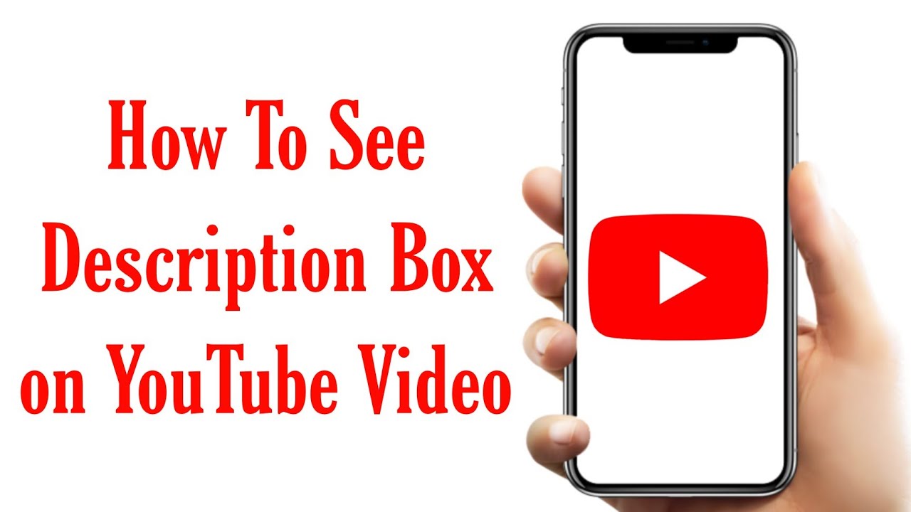 How To See Description Box On Youtube Video Youtube