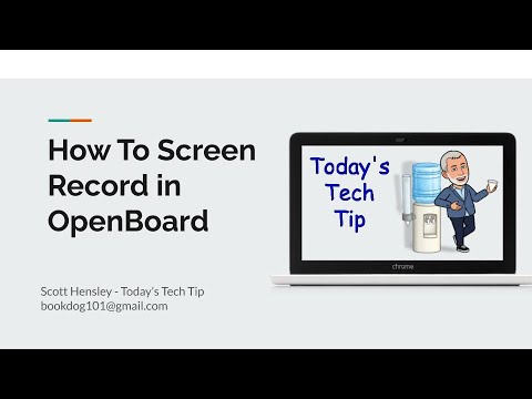 How To Screen Record In Openboard Youtube