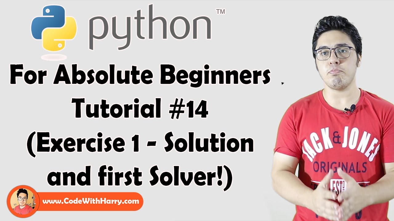 Exercise 1 Solution And Your Answers Python Tutorials For Absolute