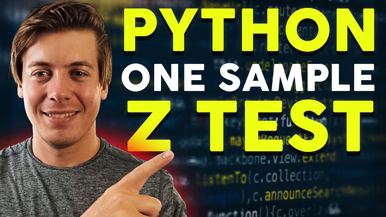 Python One Sample Z Test Statistical Hypothesis Testing Made Easy