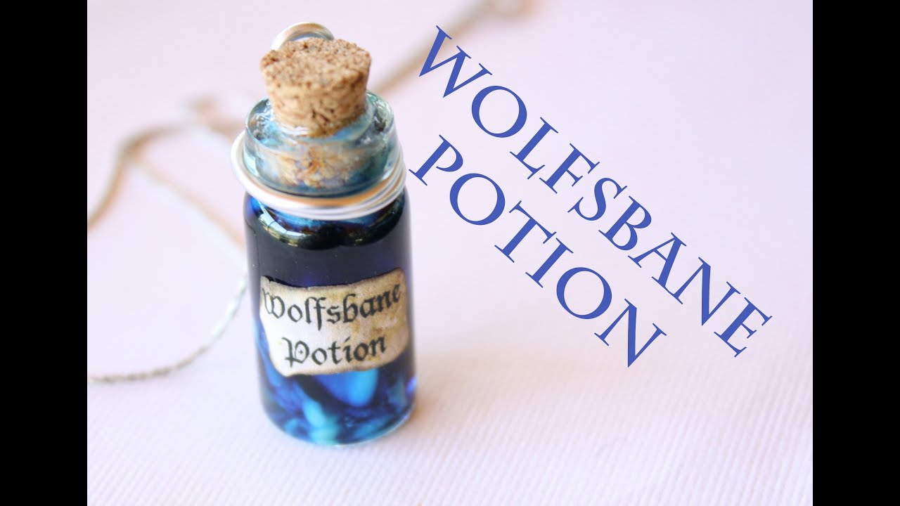 Wolfsbane Harry Potter Potion Ep 6 Bottle Charm Tutorial Youtube