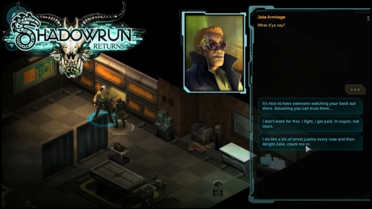 Shadowrun Returns Jake Armitage Youtube