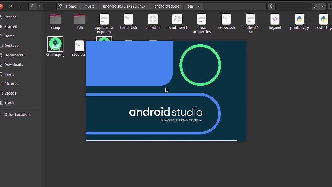 Install Android Studio Bigvse