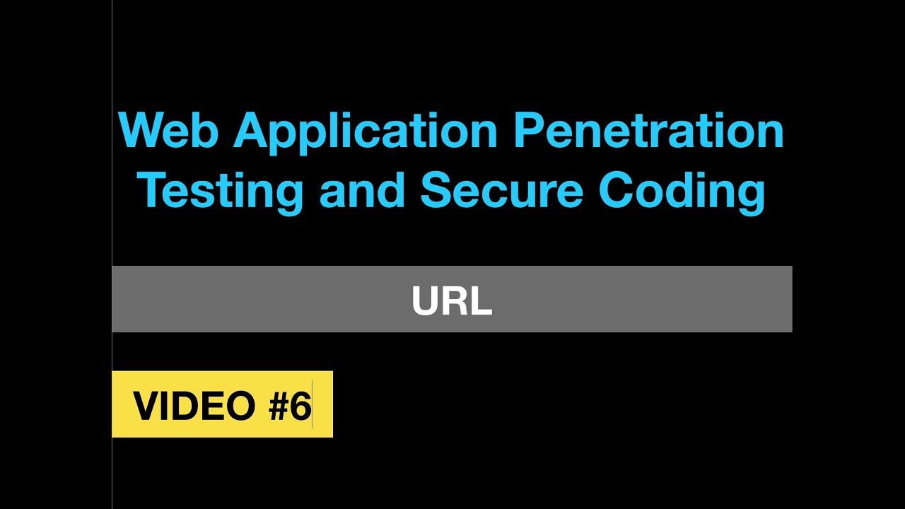 Web Pentesting 6 Url Youtube