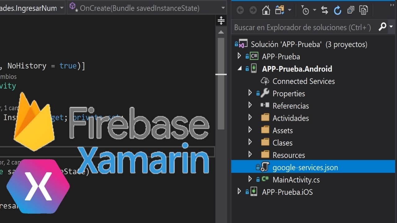 Xamarin Integrar Firebase A Xamarin Visual Studio 2019 Tutorial En