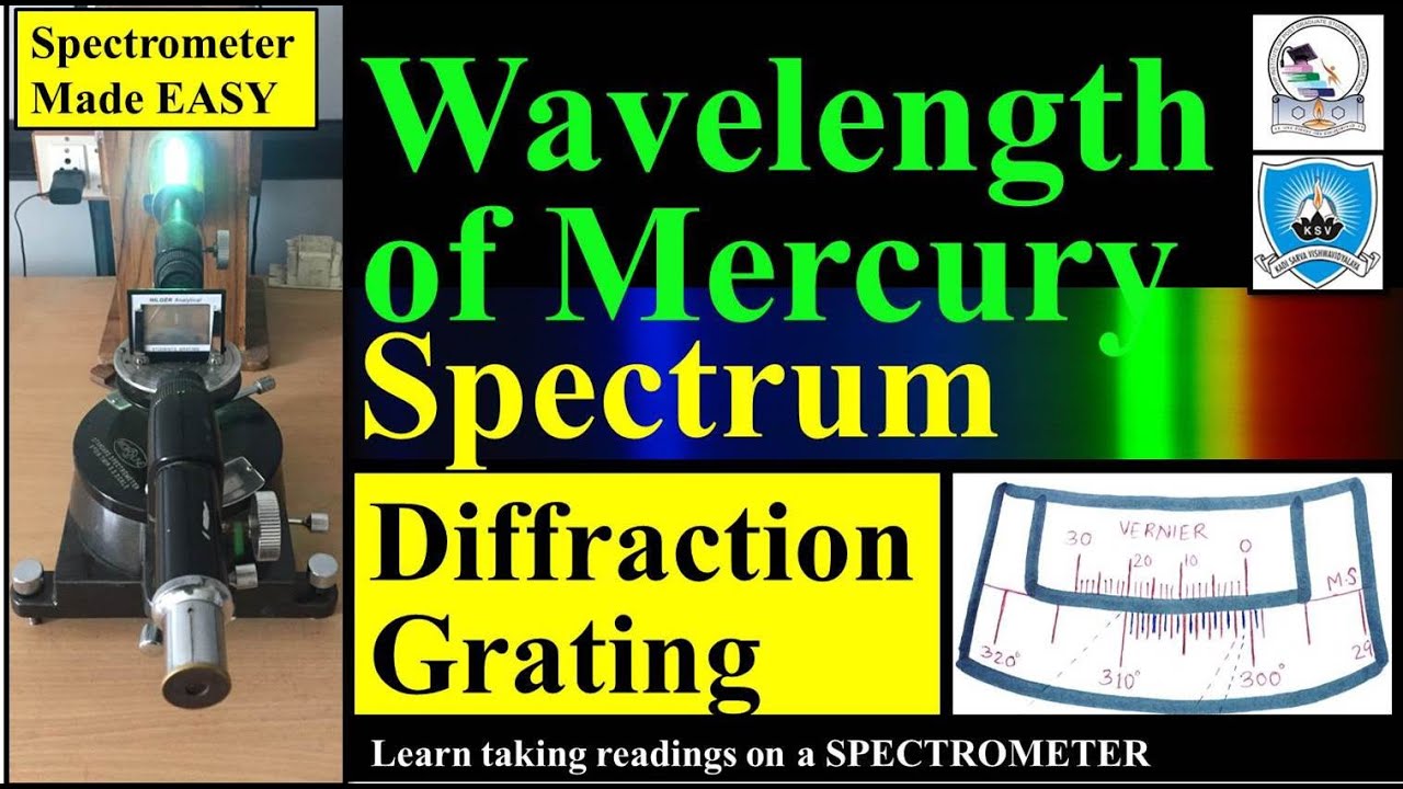 Diffraction Grating Experiment Using Spectrometer At Valeria Sturm Blog