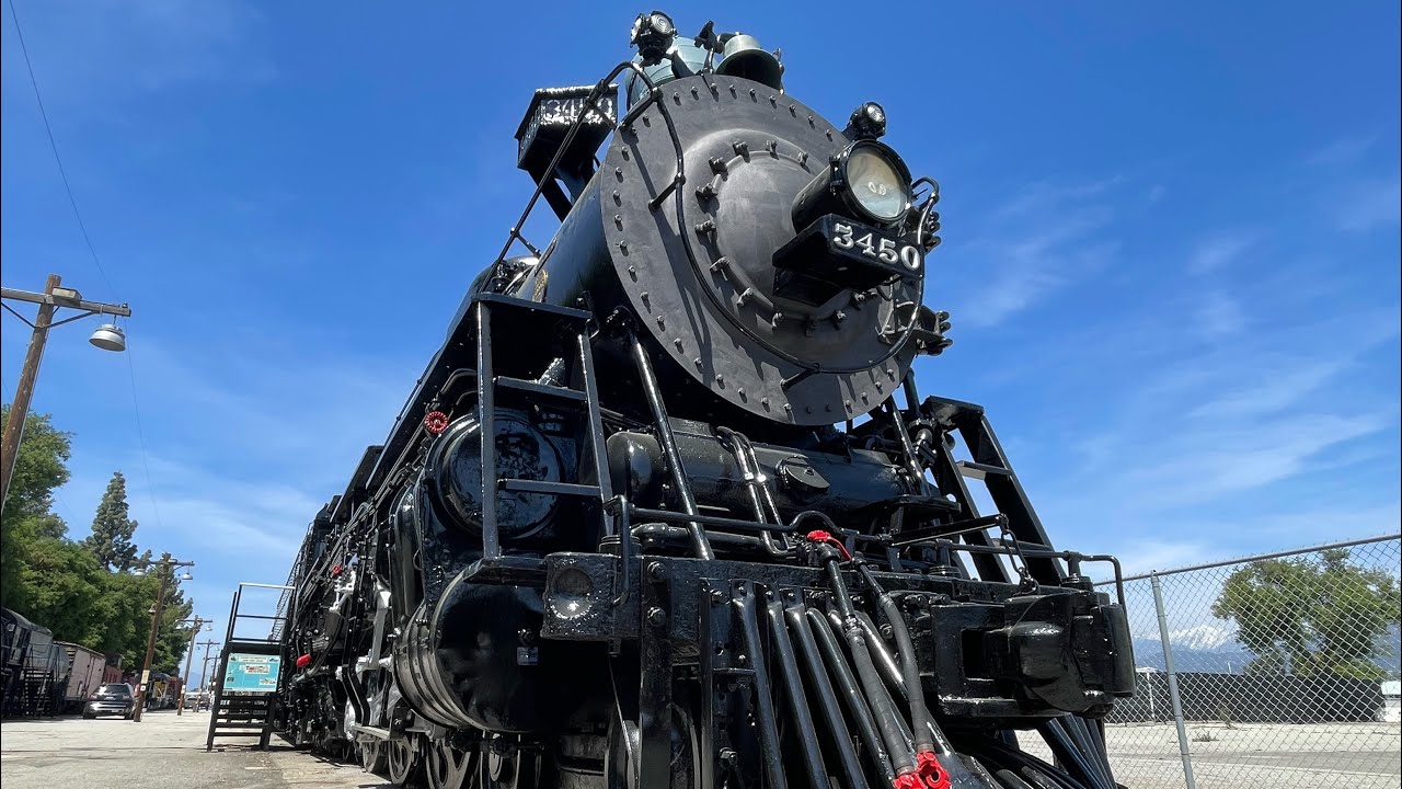 Blowing Atsf 3450 S Whistle At Railgiants 4 8 23 Youtube