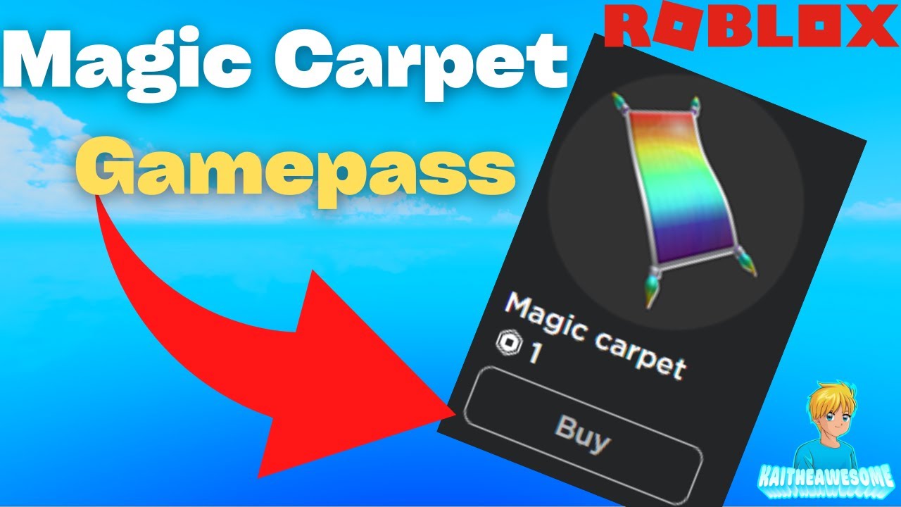 How To Make A Magic Rainbow Carpet Gamepass In Roblox Studio 2022