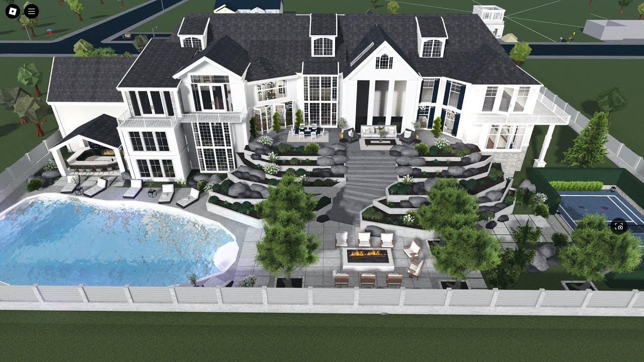 Luxury Modern Mansion Bloxburg