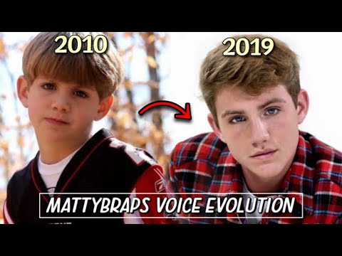 Mattybraps Voice Evolution 2010 2019 Youtube