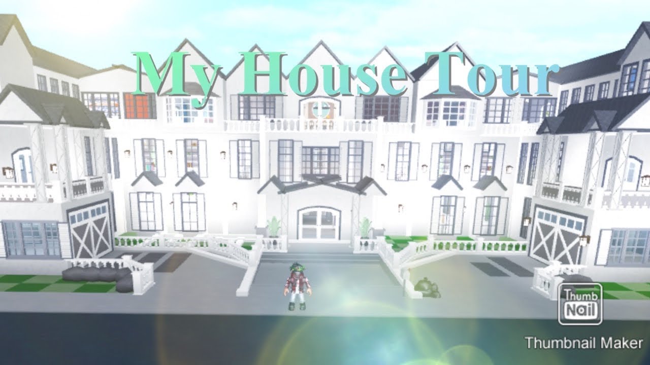 My Bloxburg Mansion House Tour Youtube
