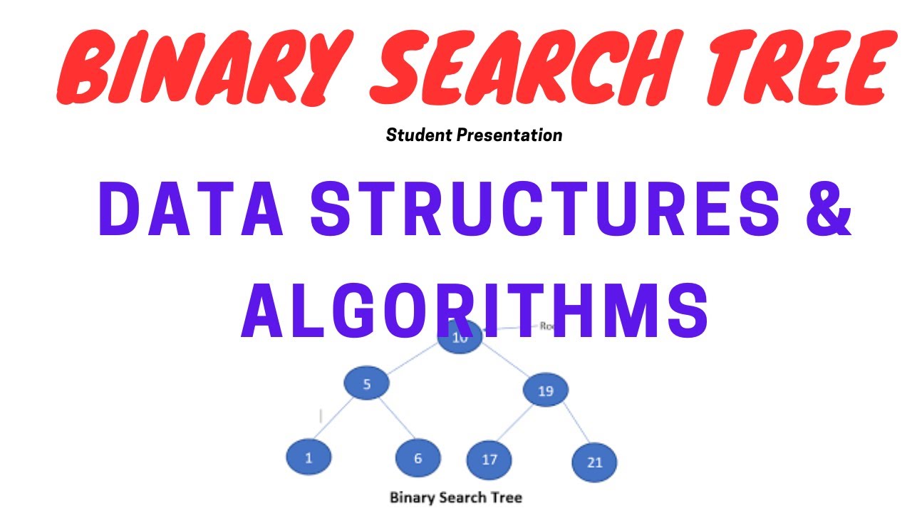 Binary Search Tree Insertion Deletion Data Structure Algorithms