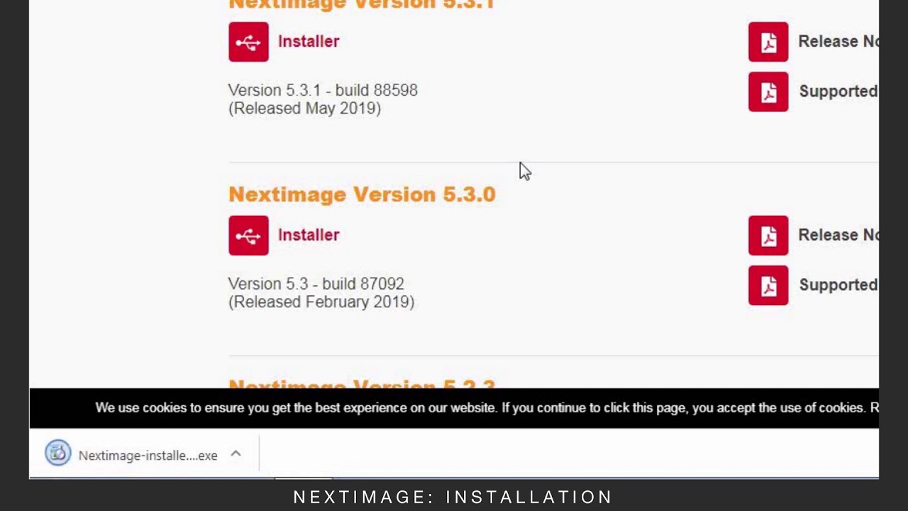 Nextimage Installation Youtube