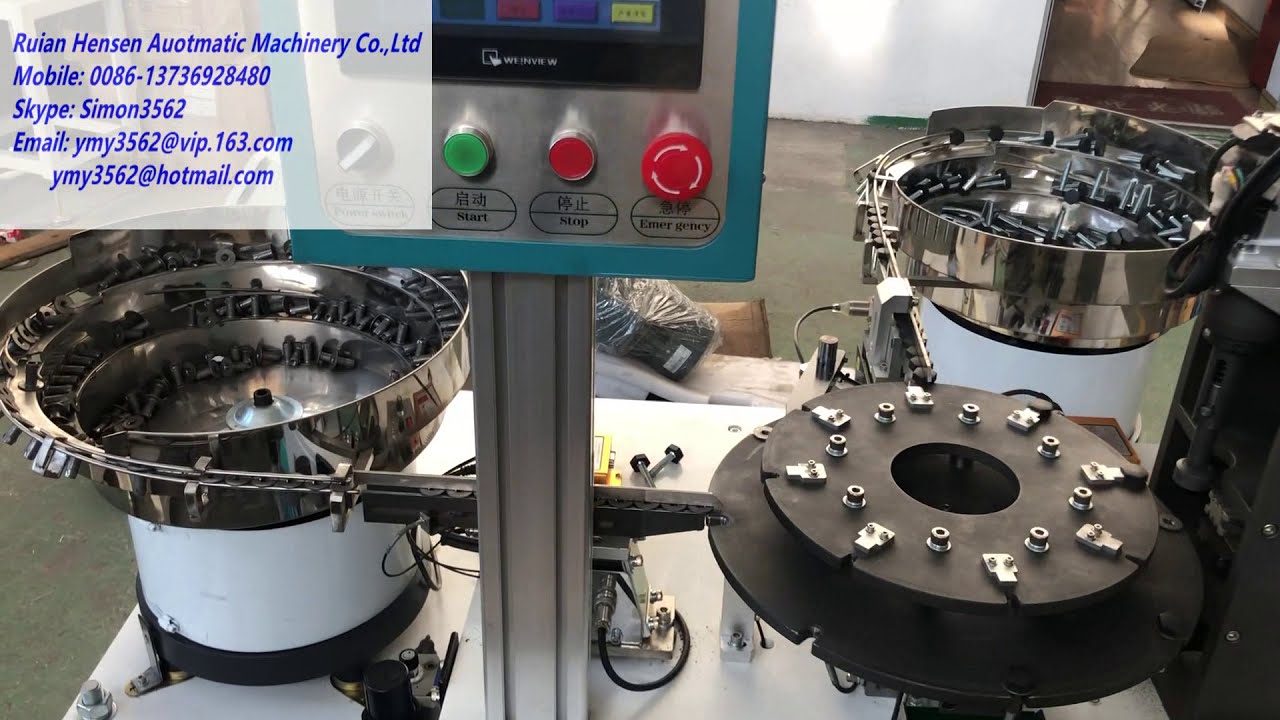 Automatic Nut Driving Machine Nut Assembly Machine Nut Tighten