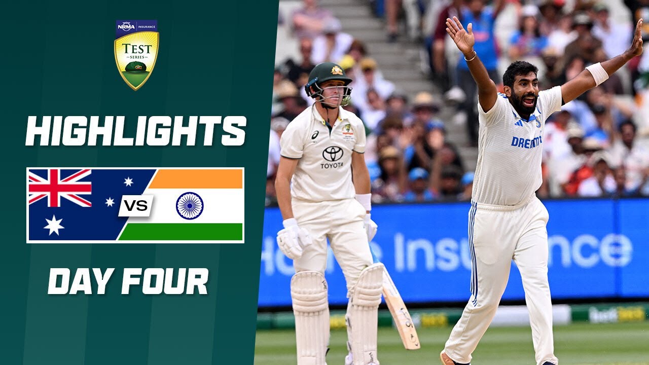 Australia V India 2024 25 Fourth Test Day Four Youtube