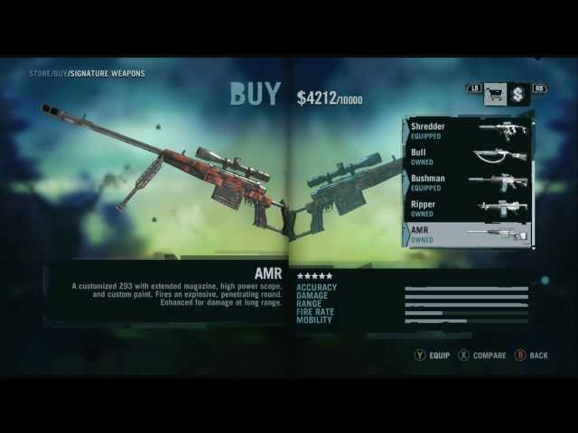 Far Cry 3 All Weapons Signature Basic How To Unlock Each Far