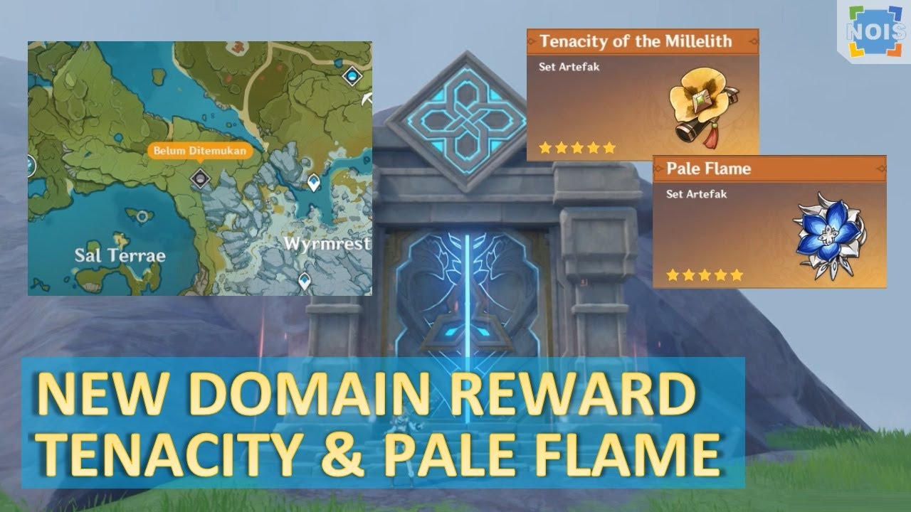 New Domain Reward Pale Flame Tenacity Of The Millelith Genshin