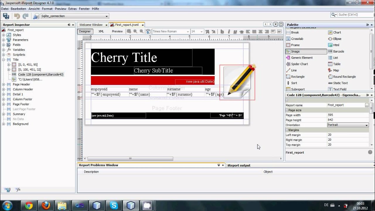 Java Prog 117 Reports Jasper Ireports How To Set Custom Images Into