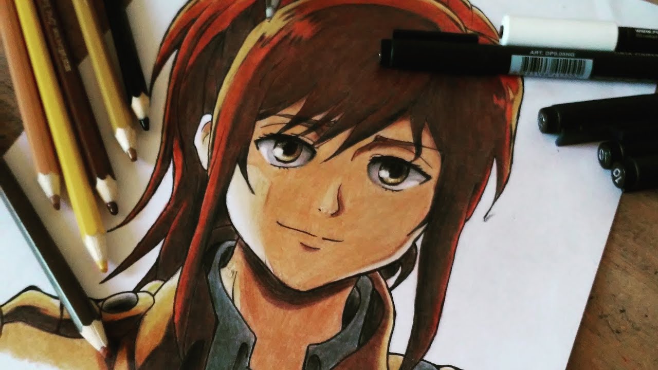 Dibujo De Sasha Blouse Attack On Titan Tik Tok Youtube