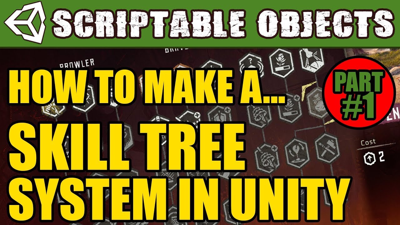 Unity Tutorial How To Make A Skill System With Scriptable Objects