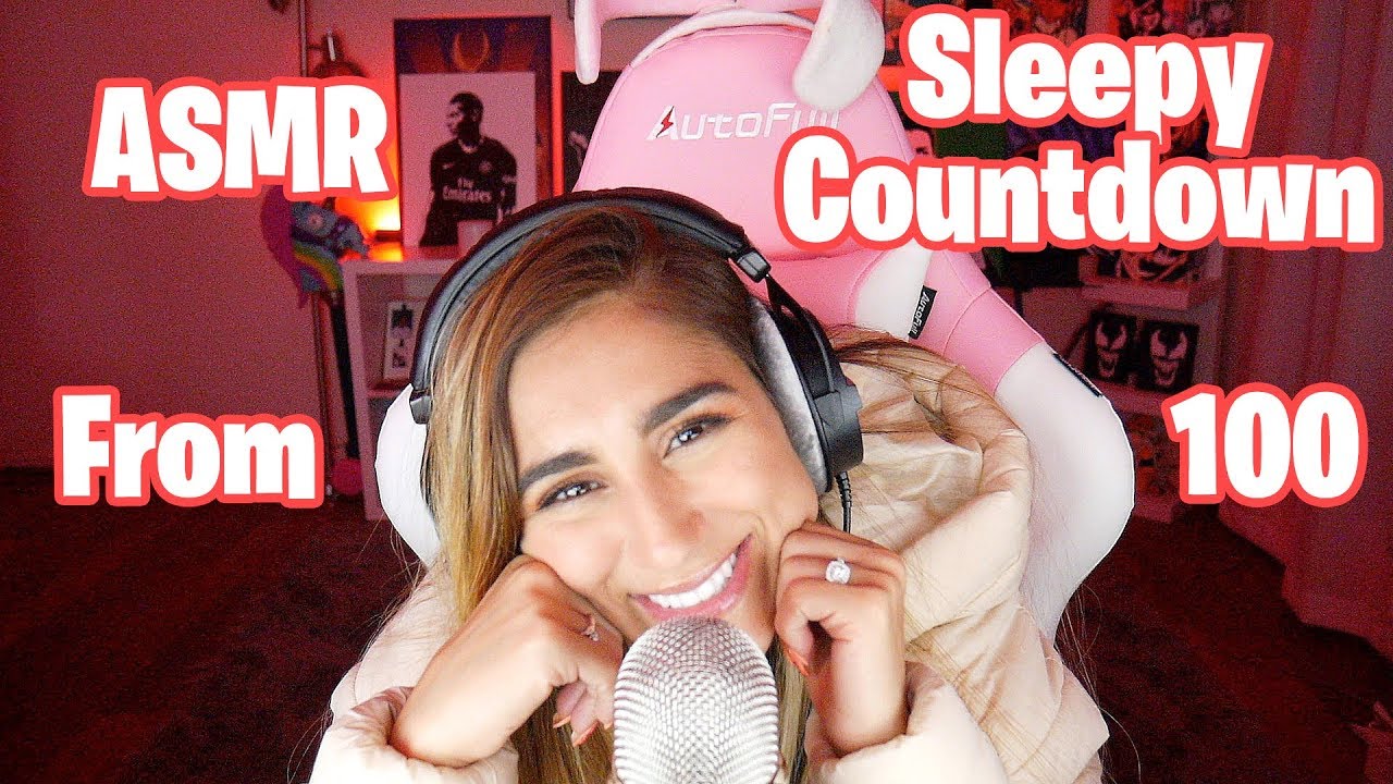 Asmr Countdown From 100 Whispering Youtube