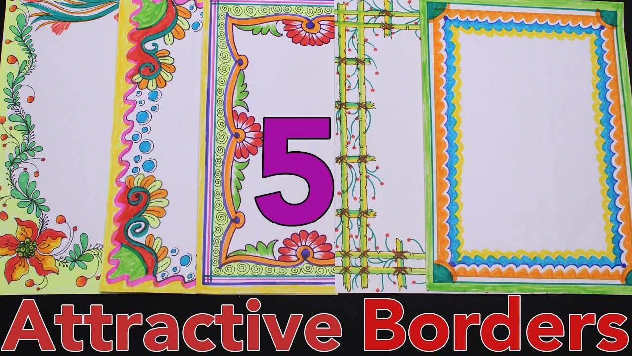 Creative Borders For Projects