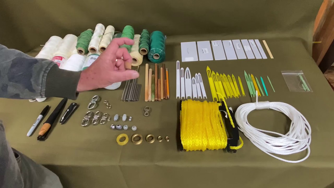 Making Cast Nets Part 1 Youtube