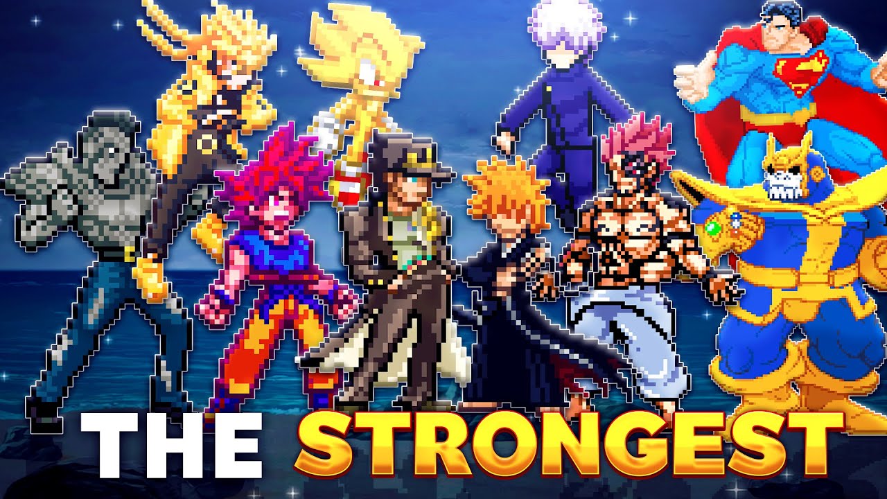 Tournament Of The Strongest Who Is The Strongest Mugen Character