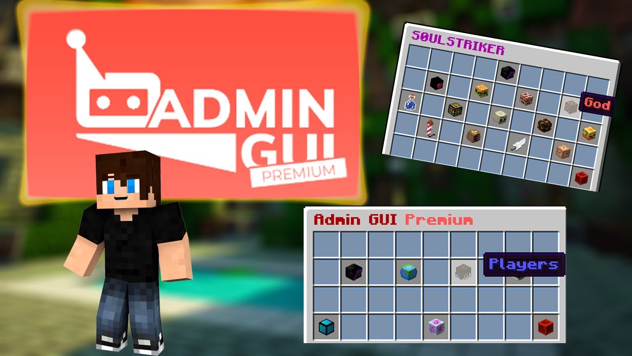 Admin Gui Plugin Minecraft Plugins 1 15 Youtube